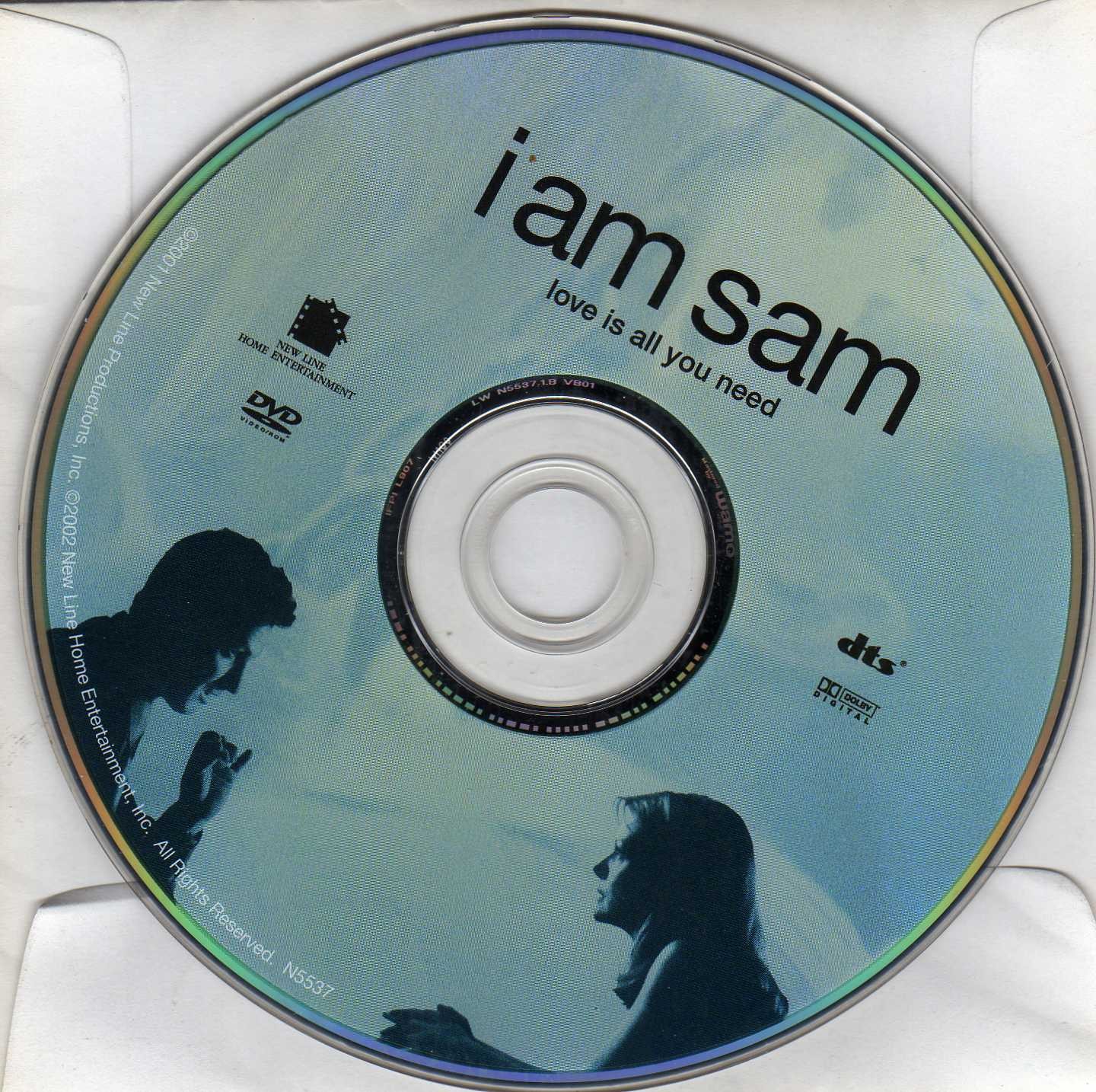DVD Lables: I am Sam